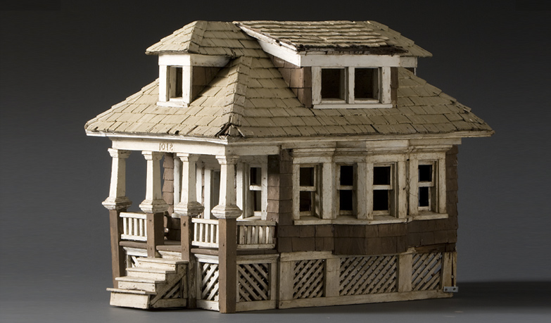Cape Cod Style Shingled Cottage with White Trim - Just Folk