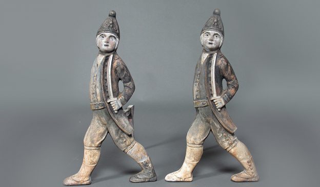 Soldier Andirons - Just Folk